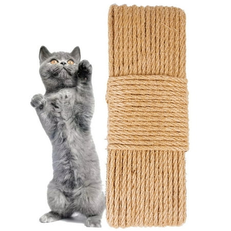 32.6ft Sisal Rope Creative Cat Scratcher Rope Cat Scratching Post Rope ...