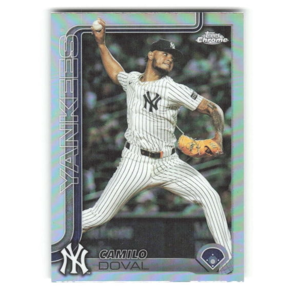 2025 Topps Chrome Update Refractor #USC152 Camilo Doval New York ...