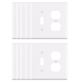 Big-A - 2 Port Decorator Wall Plate 1-Gang Keystone Decorative Insert ...