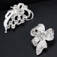 Besufy Women Brooch Pin Set ,12Pcs Rhinestone Hollow Flower Butterfly ...