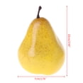 Artificial Pear Fruit Realistic Model Photography Props Accessory for ...