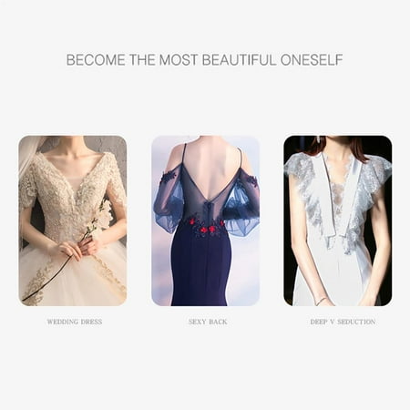 1 Pair Invisible Silicone Breast Nipples Covers Lifting Bra Water Drops ...