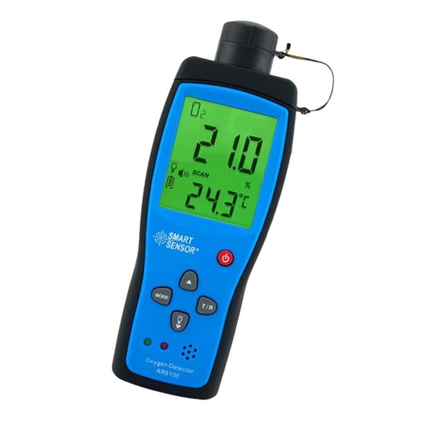 Analizador de oxigeno Cola monitor PDA AR8100 Detector de oxigeno ...