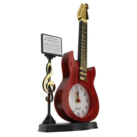 Desk Time Clock,Violin Alarm Clock Unique Alarm Clockfor Home ...