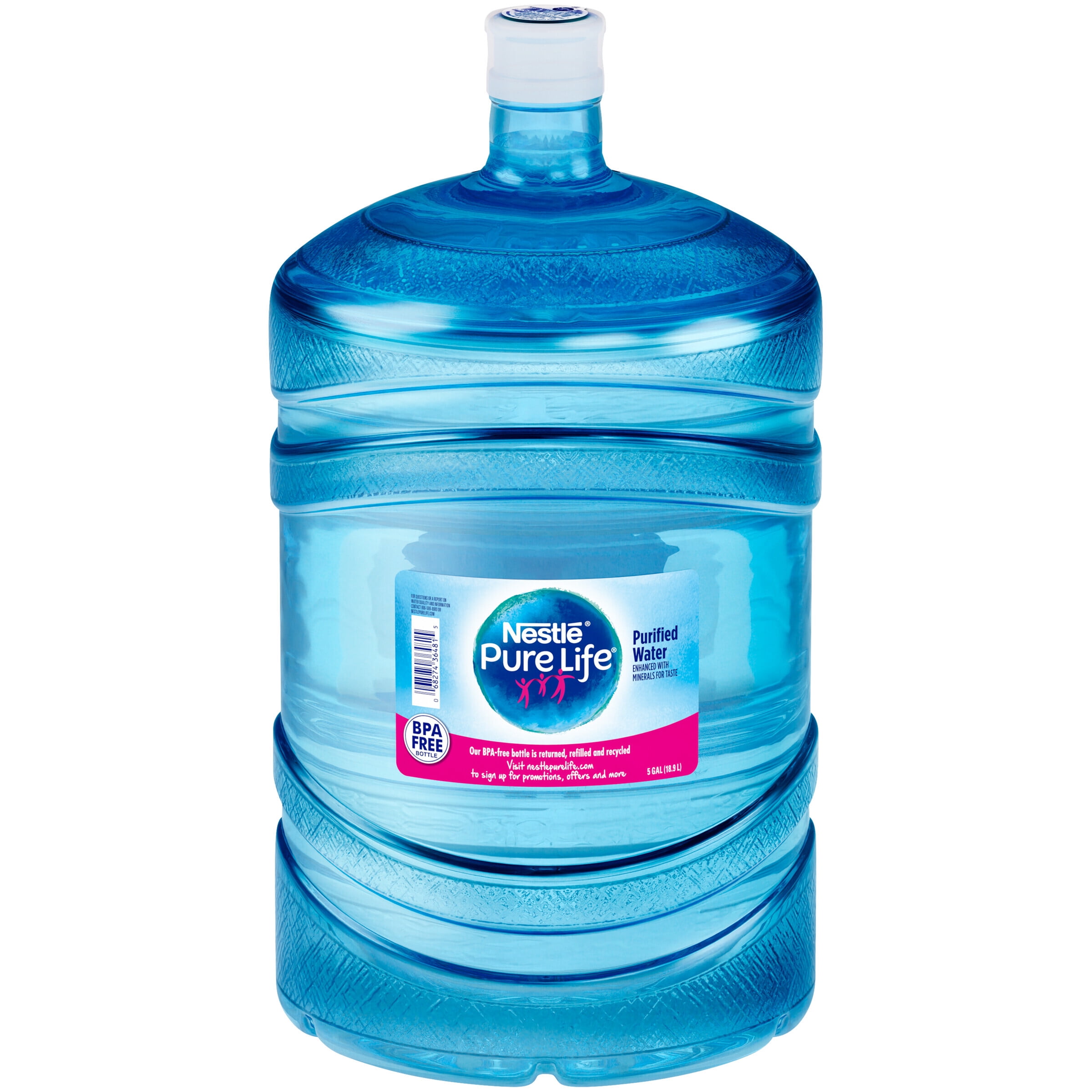 NESTLE PURE LIFE Purified Water 5 Gal Jug Walmart Walmart NESTLE PURE LIFE Purified Water 5 Gal Jug Walmart Walmart