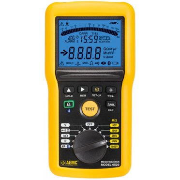 Megger Megohmmeter, 500V DC, LCD MIT200 - Walmart.com