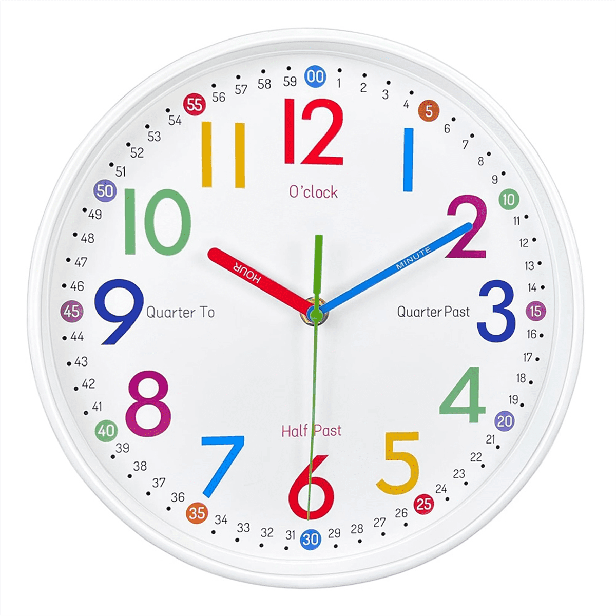 Click here for Unbranded Learning Clock For Kids - Telling Time E... prices
