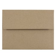 JAM A7 V, Flap Envelopes, 5.3x7.3, 25/Pack, Brown Kraft Recycled ...