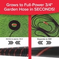 Pocket Hose Ballistic 100 ft Expandable Garden Hose w/ Pocket Pivot ...