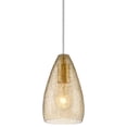 Possini Euro Design Portico Gold Mini Pendant Lighting 5" Wide Modern ...