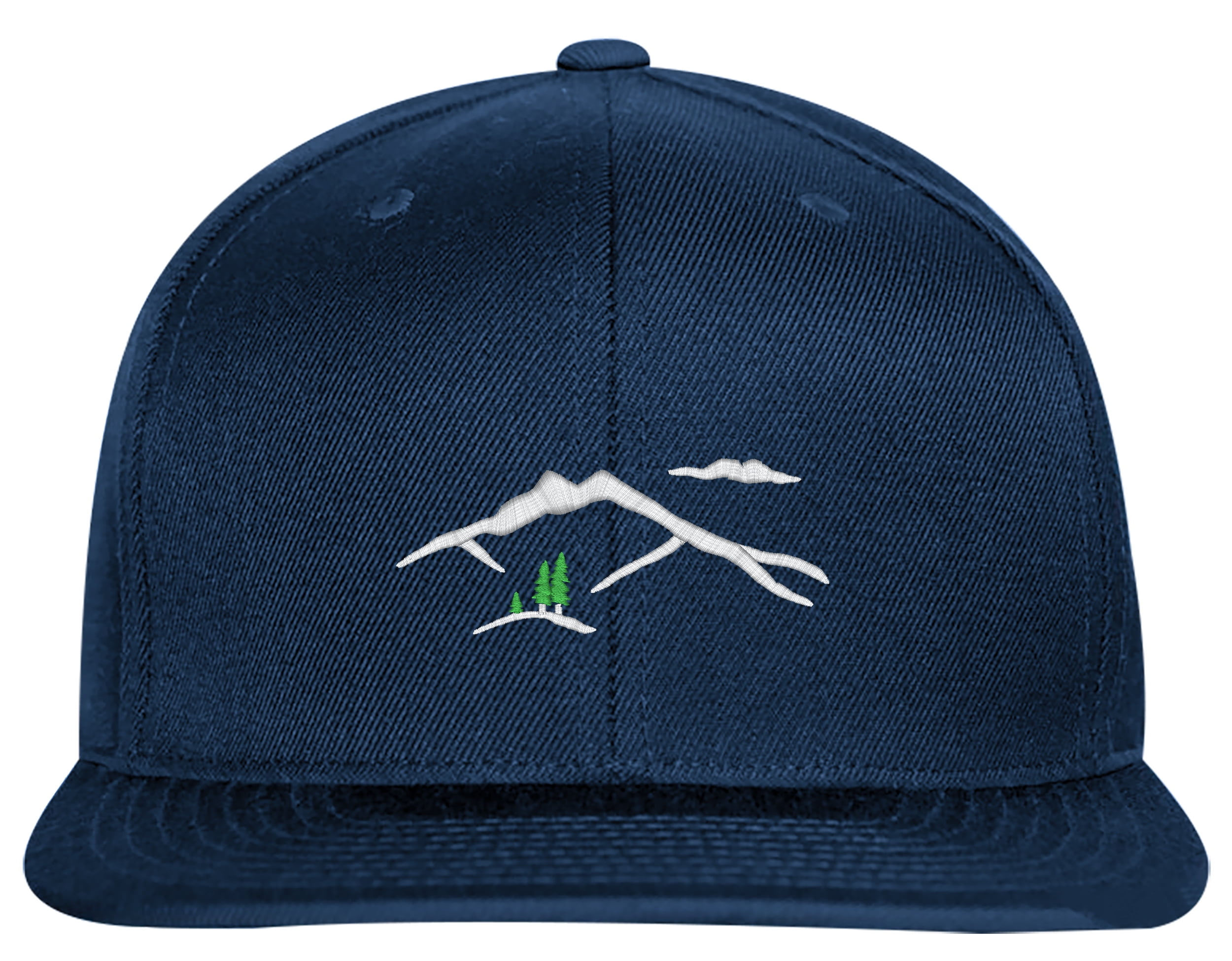 Embroidered Mountain Silhouette Logo-EM-0041-Navy - Walmart.com