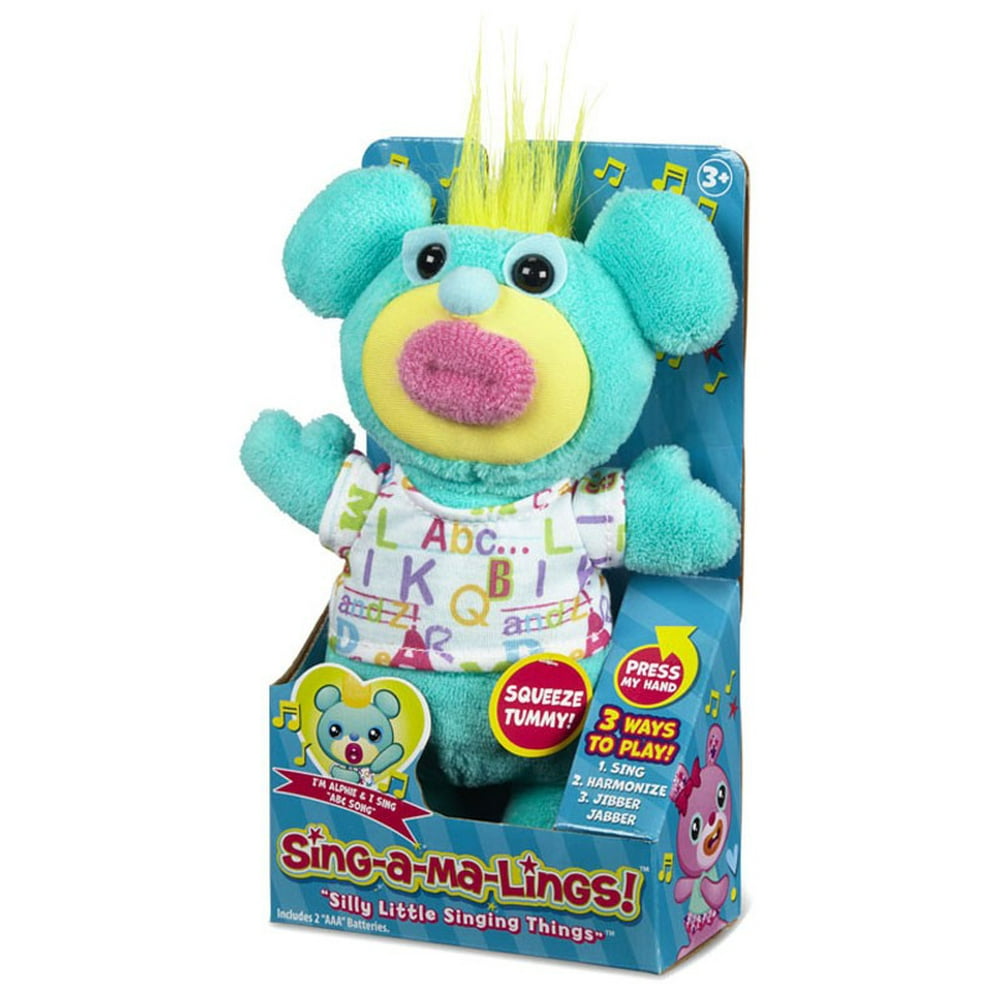 Sing-a-Ma-Lings! Alphie Plush Toy - Walmart.com - Walmart.com