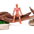 Fully Assembled 3D Printed Action Figure, Multi-Jointed Posable Titan ...