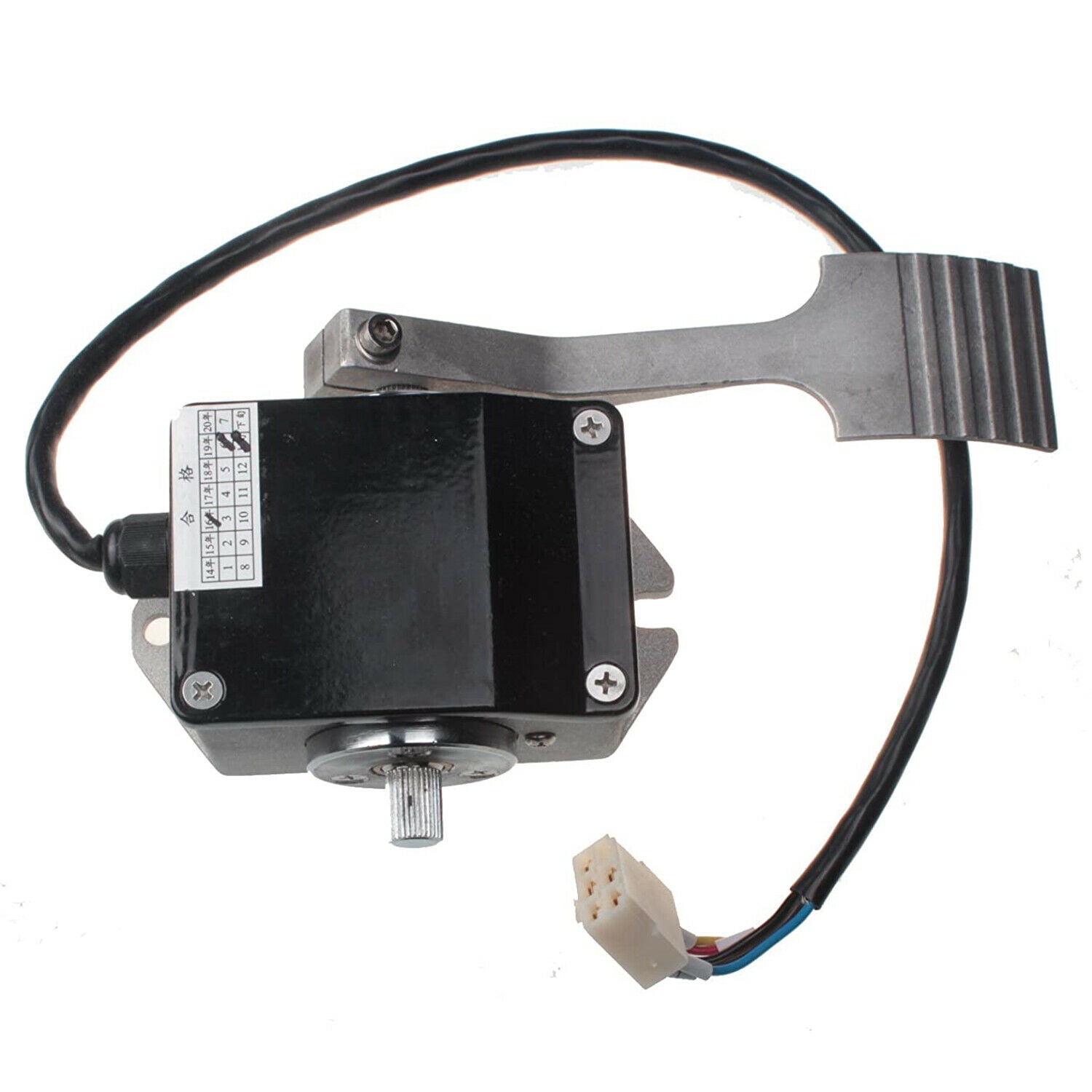 Throttle FP-6 style 0-5K Foot throttle for Curtis EV Potentiometer type ...