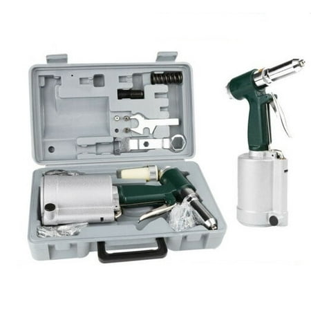 Industrial Air Hydraulic Pop Rivet Gun Pneumatic Riveter Kit Set 2.4-4 ...