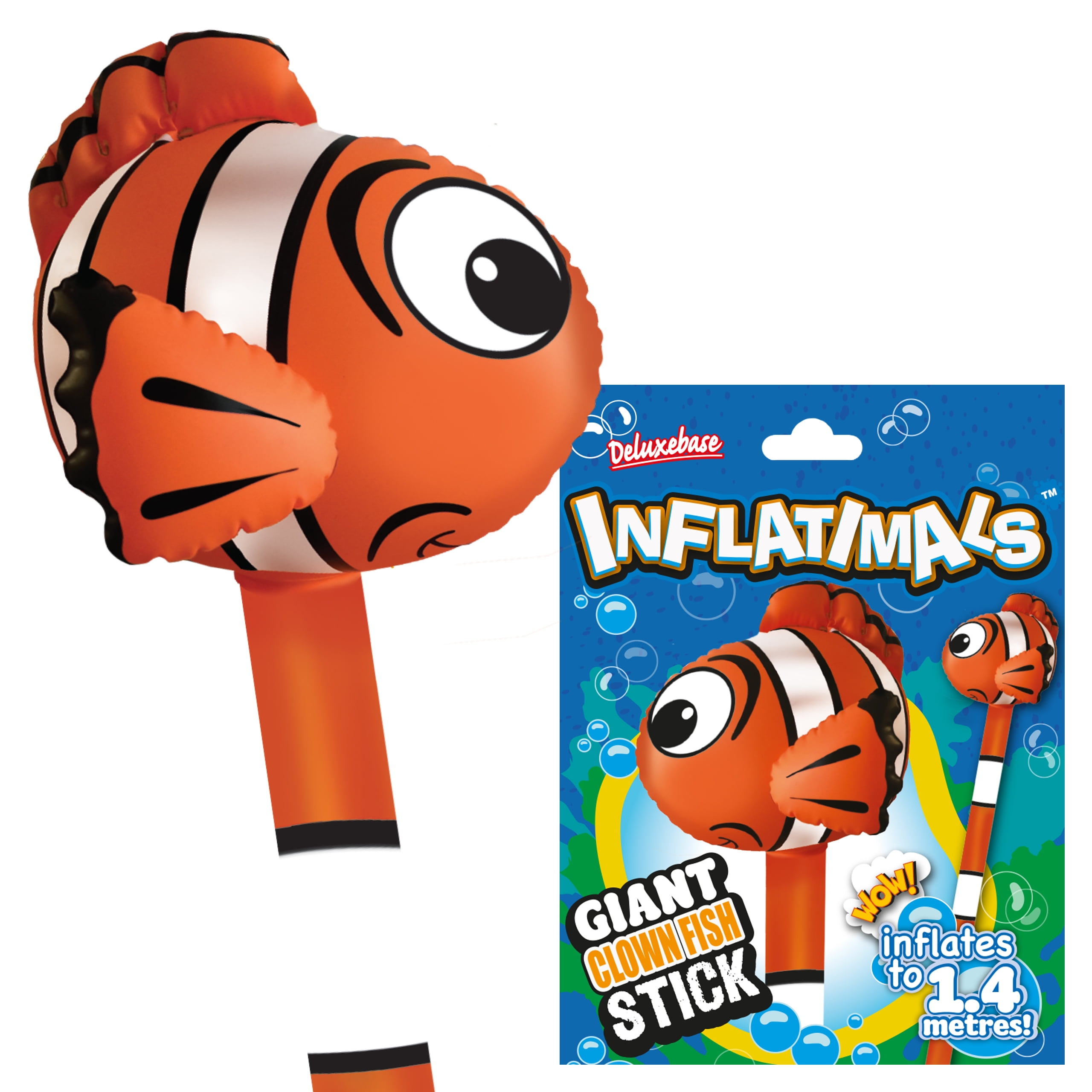 Inflatimals - Clown Fish from Deluxebase. Giant Inflatable Sea Animal ...
