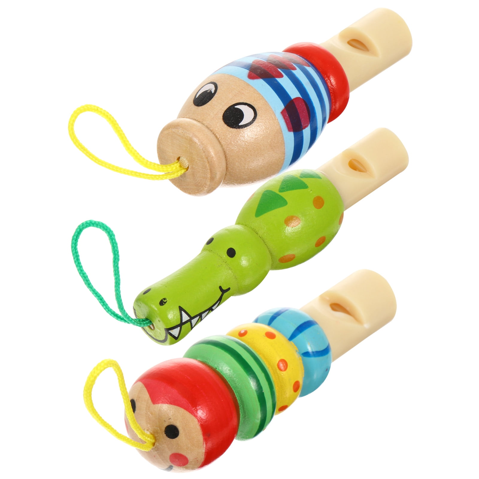 Click here for Shisuyan 3pcs/ Set Wood Animal Whistle Toy Baby Ed... prices
