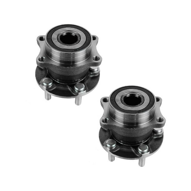 Rear Wheel Hub and Bearing Kit 2 Piece - Compatible with 2013 - 2019 ...