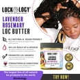 Lockology Loc Retwisting Butter, Lavender Rosemary Moisturizing Wax for ...