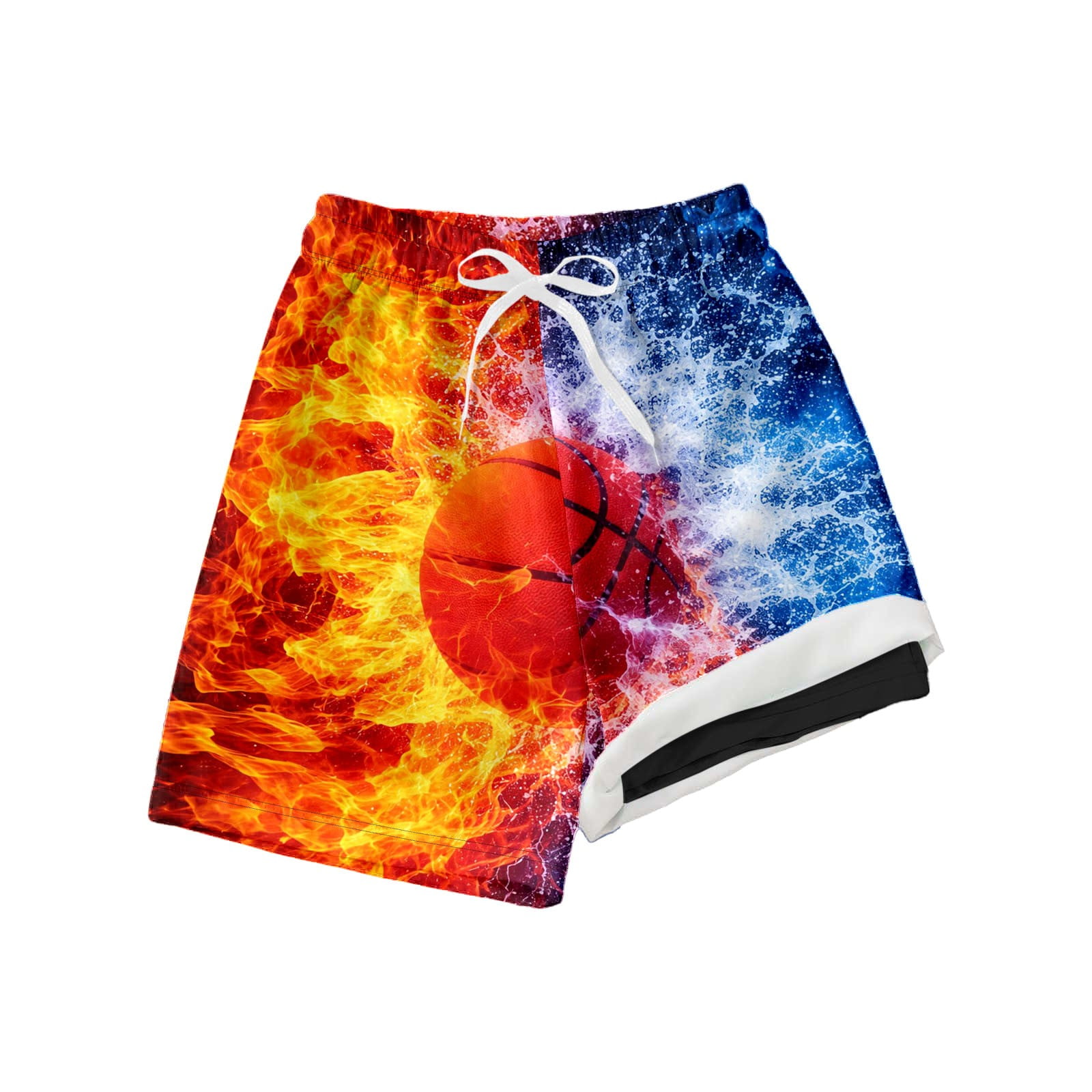 Click here for Pmvfhde Cool Boys Swim Trunks With Dynamic Basketb... prices
