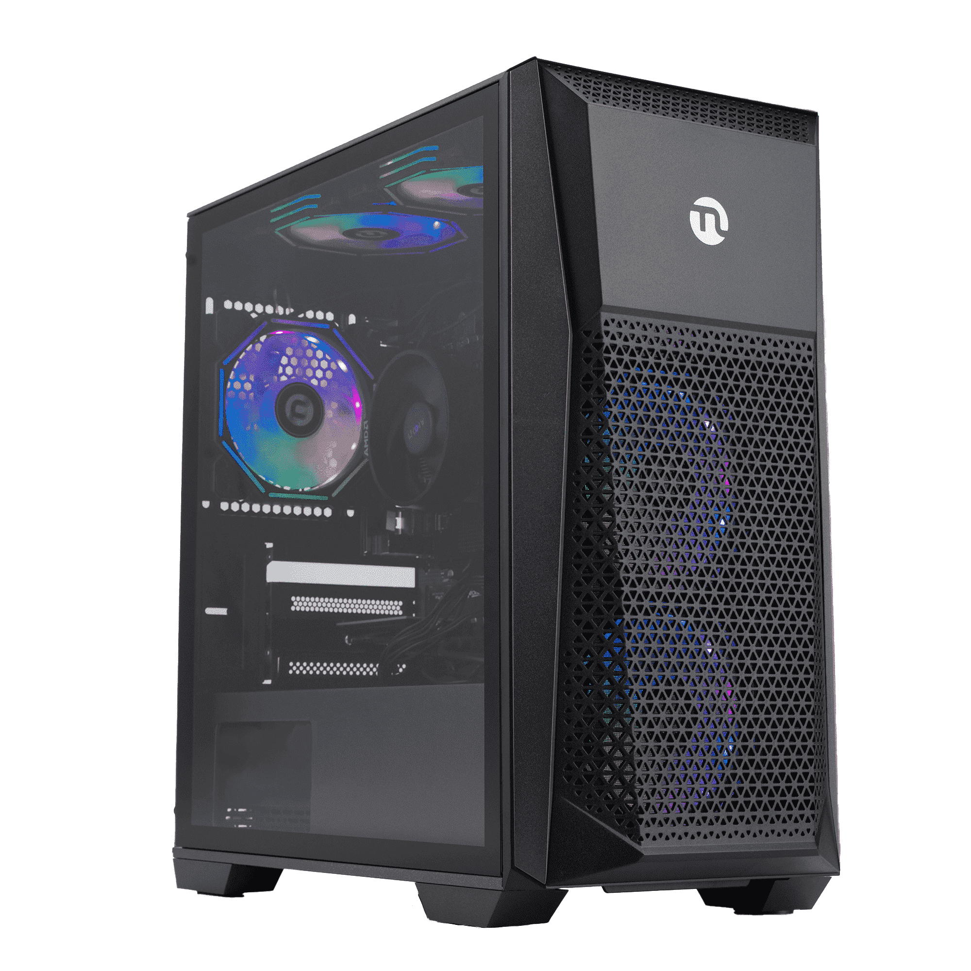 Restored Ningmei Gaming Desktop PC, AMD Ryzen 5 5600GT, AMD Radeon Vega ...