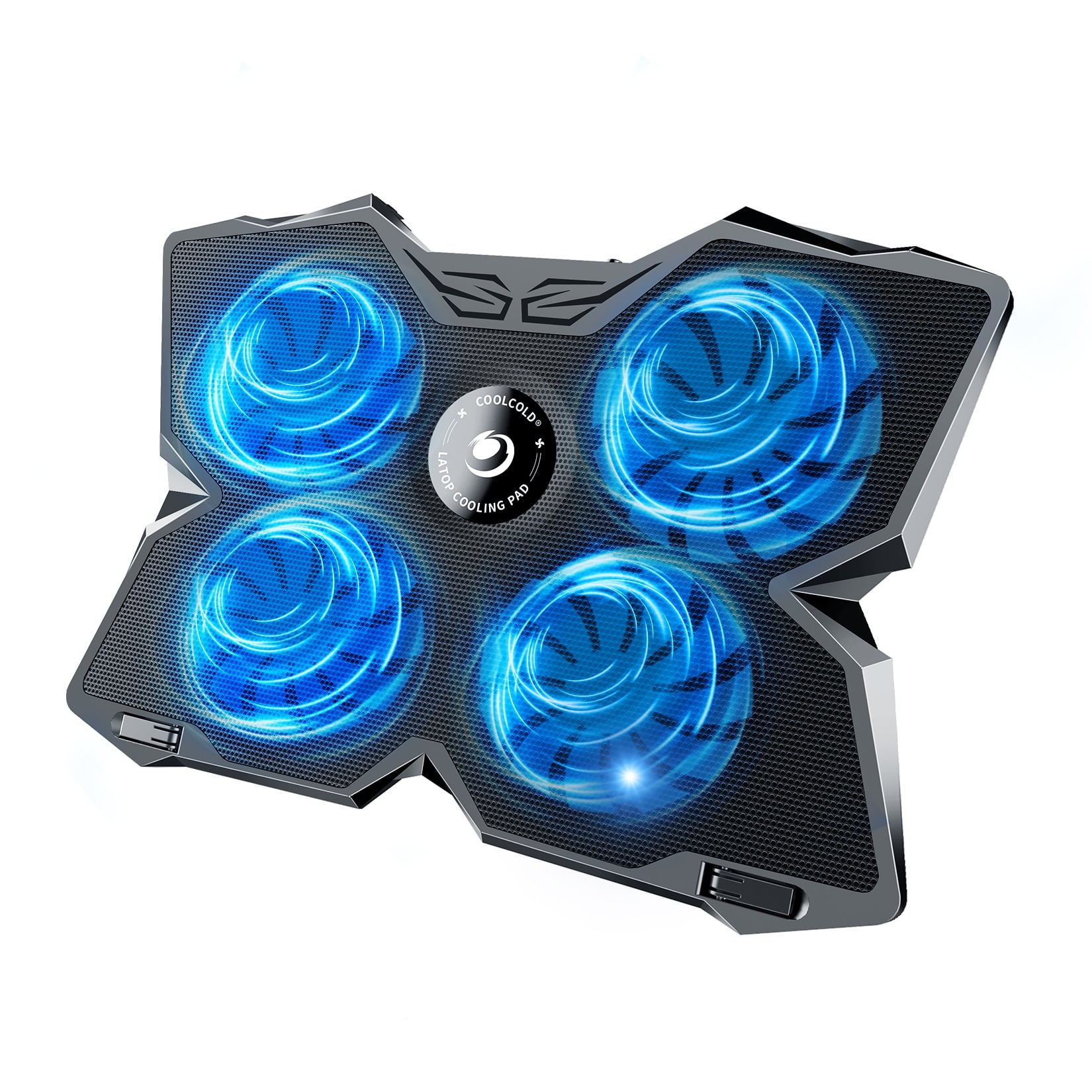 COOLCOLD Laptop Cooling Pad,Laptop Cooler for 12"-17.3" Laptops, Laptop ...