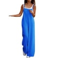 DkinJom Jumpsuits for Women Casual Summer Rompers Sleeveless Loose ...
