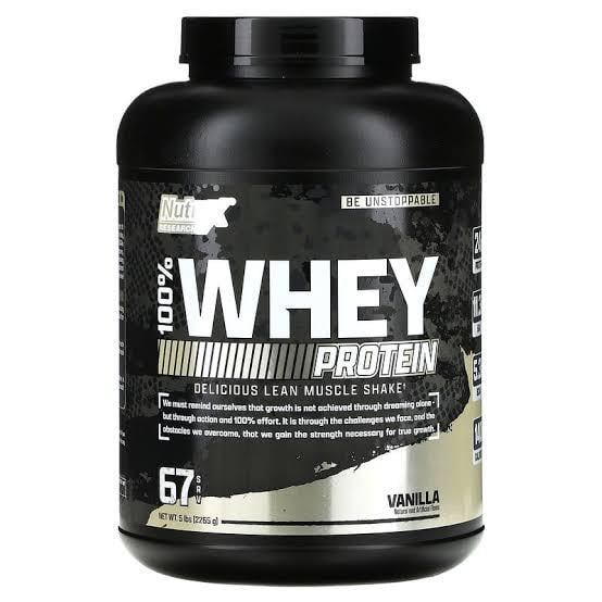 Proteína Whey Nutrex 5 lb Sabor Vainilla | Walmart en línea