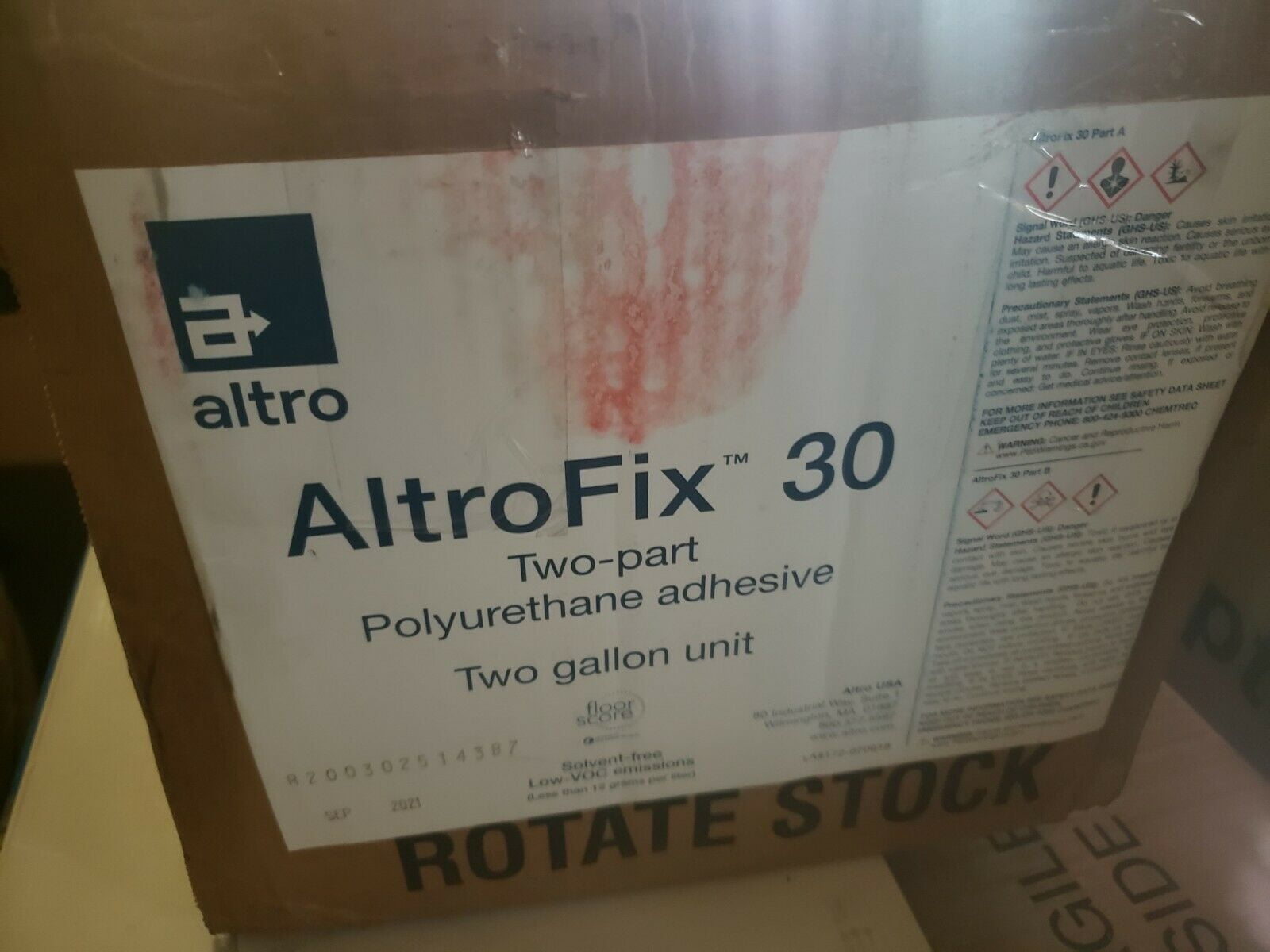 ALTROFIX 30 TWO-PART POLYURETHANE ADHESIVE TWO GALLON UNIT - Walmart.com