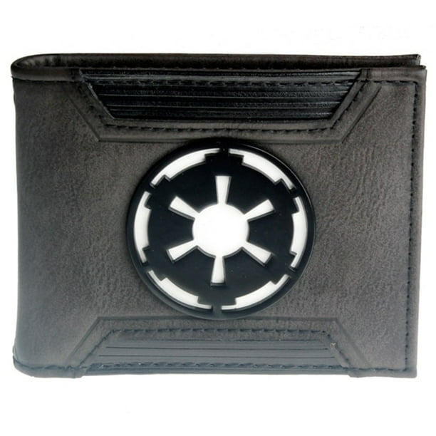 Star Wars Bifold Wallet - Large Empire White Wallet - Walmart.com