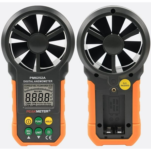 Hongchun Handheld Anemometer, Digital Anemometer, Airflow Anemometer ...