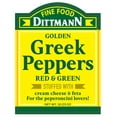 (2 pack) Fine Food Dittmann Golden Greek Peppers Stuffed with Cream ...