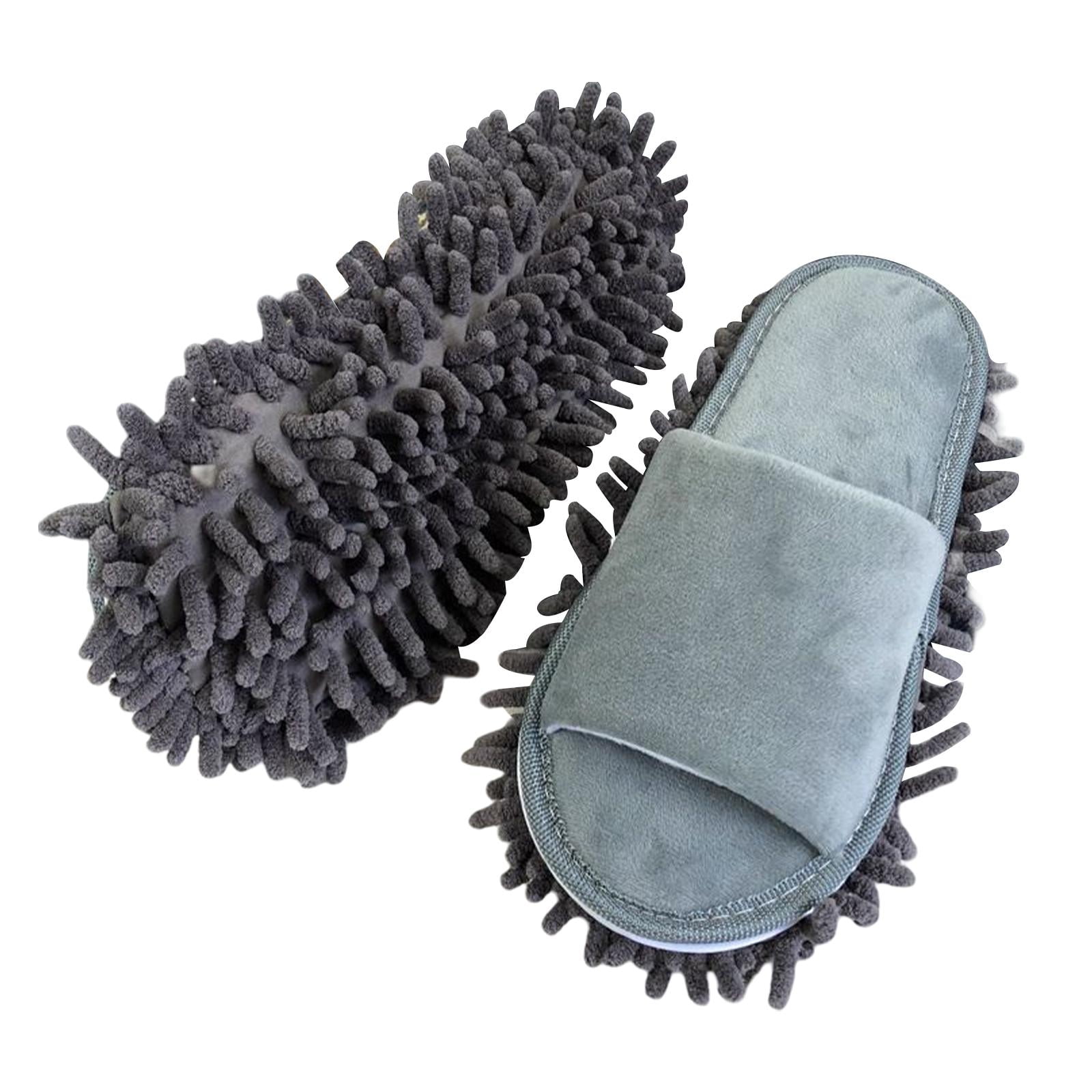 Click here for Veasfak Chenille Mop Slippers  Practical Washable... prices