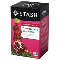 Stash Pomegranate Raspberry Green with Matcha Tea Bags, Blend of Tart ...