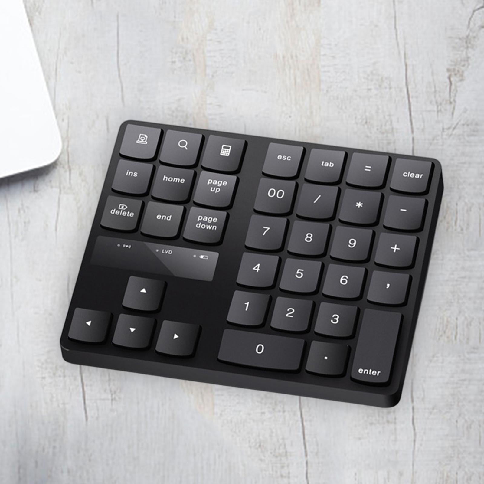 Teclas Numéricas Inalámbricas de 35 Bluetooth Número de perfke teclado ...