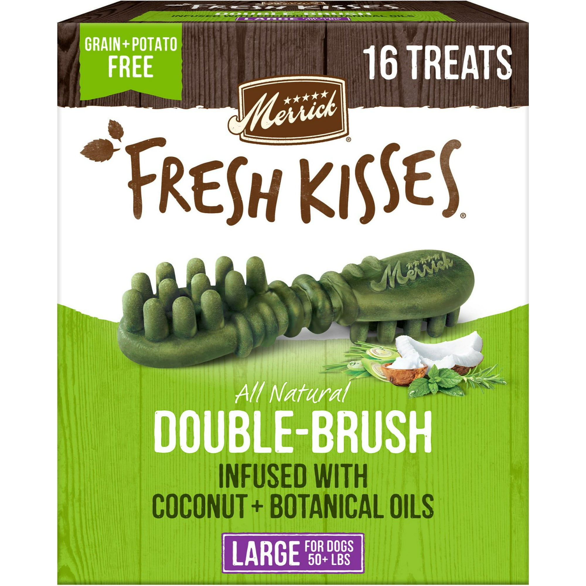 Click here for Merrick Fresh Kisses Infused With Coconut Oil & Bo... prices