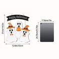 Aximioll 14.5 x 12.6 in. Halloween Spooky Signs — Cartoon Design with ...