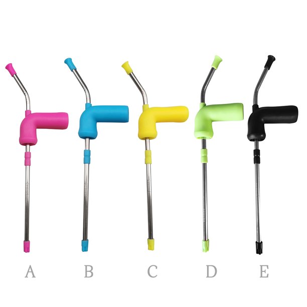 Drink Straw Stainless Steel Funnel with Valve Dispenser Party Drinking ...