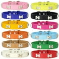 Puppy and Dog Lux Collars METAL BONE COLLAR - Walmart.com