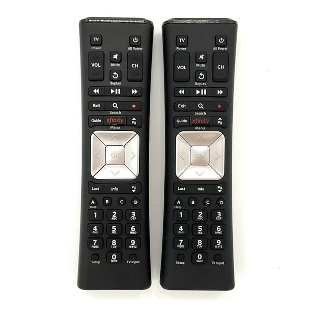 (2 Pack) Replacement Xfinity Comcast Remote Control XR5 for HD DVR ...