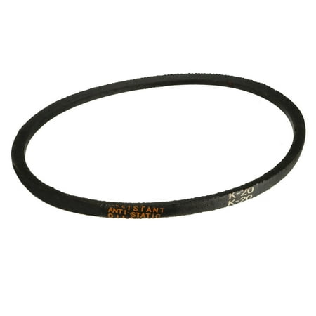 K-20 V Belt Machine Transmission Rubber,Black Replacement Drive Belt ...