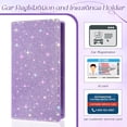 Bling Sparkly Accessories for Women Rhinestone Registration and Holder ...