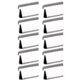 10Pcs Metal Push Clip Stapler Refills, Reusable No Staple Paper ...