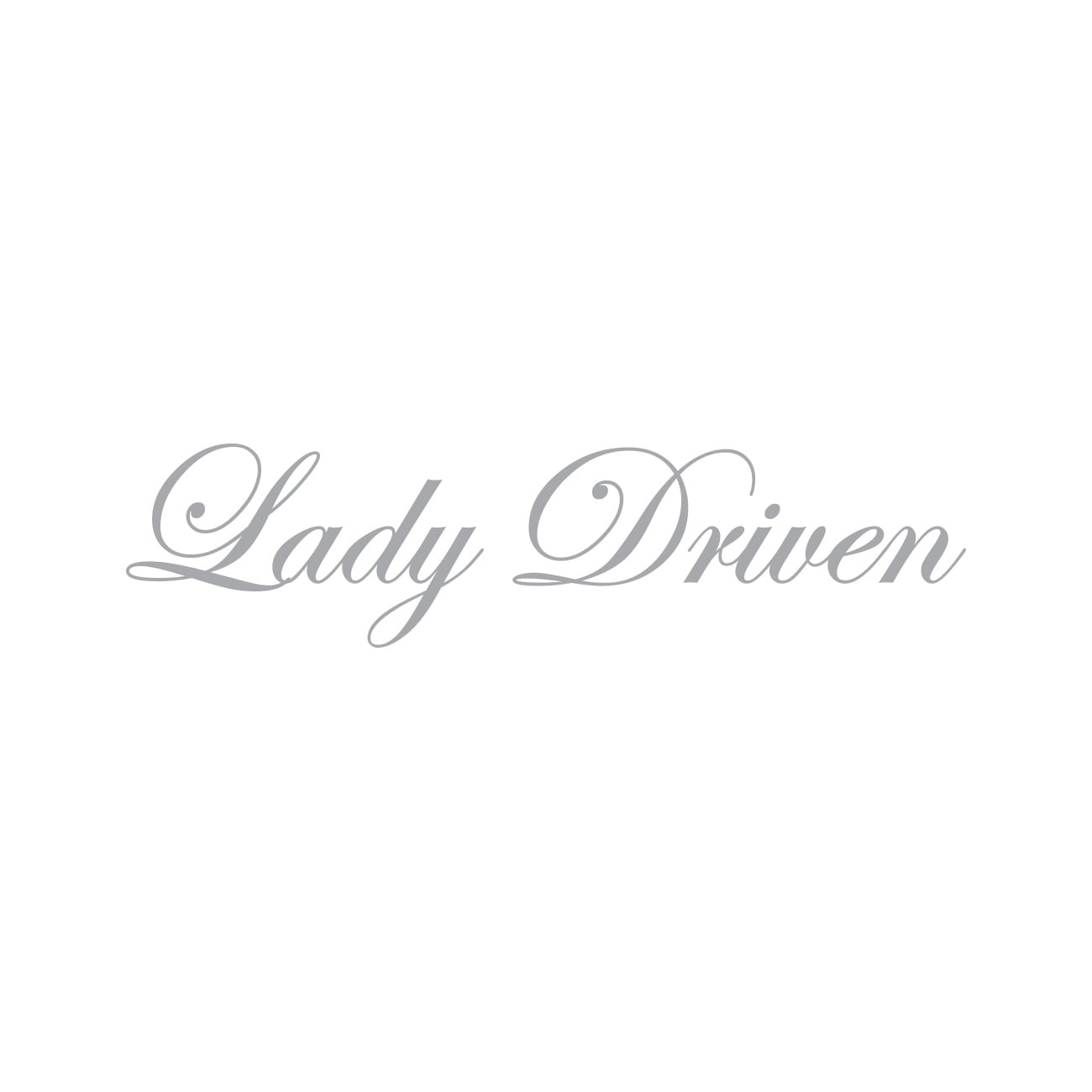 Lady Driven Sticker Decal Die Cut - Self Adhesive Vinyl - Weatherproof ...