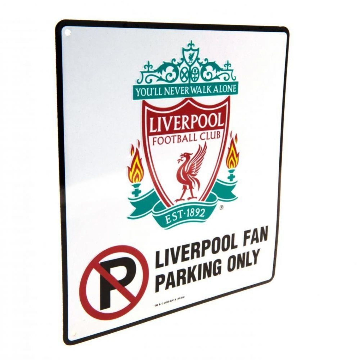 Click here for Liverpool Fc No Parking Sign One Size prices