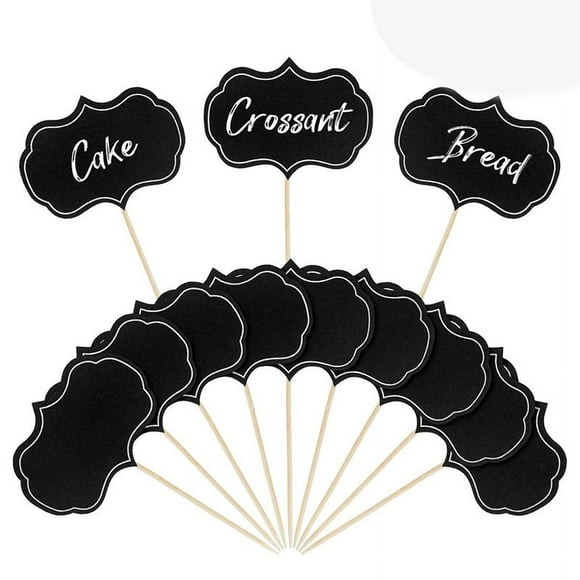 Food Label Holders Buffet