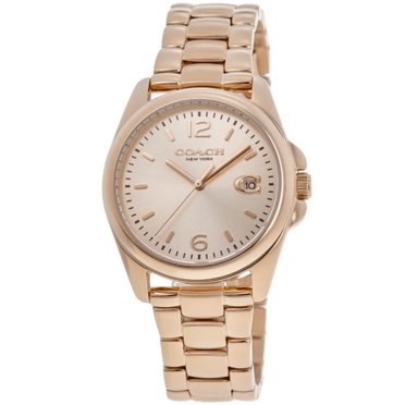 COACH WOMENS WATCH BOYFRIEND ROSE GOLD TONE GLITZ 14503151 - Walmart.com