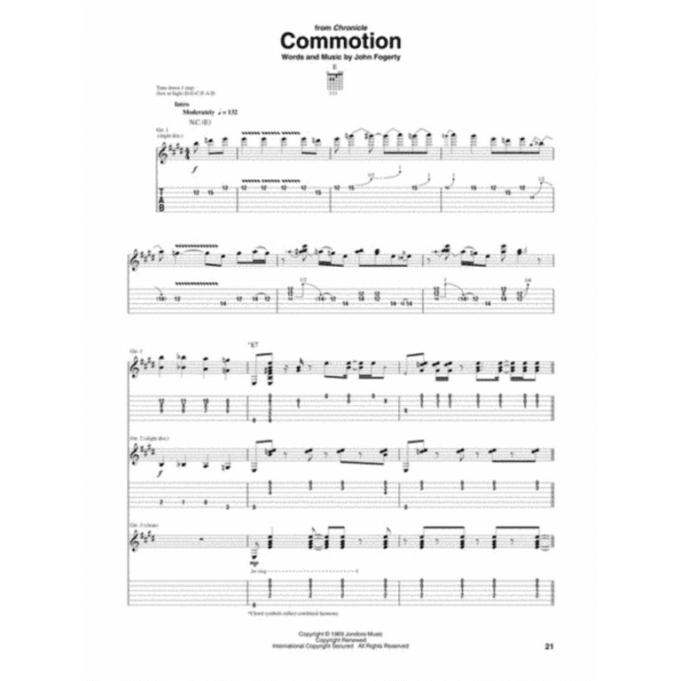 Creedence Clearwater Revival Guitar Chords CREEDENCE CLEARWATER
