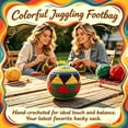 6/12/24PCS Knitted Hacky Sack Set, Hacky Sack Knitted Footbags, Crochet ...