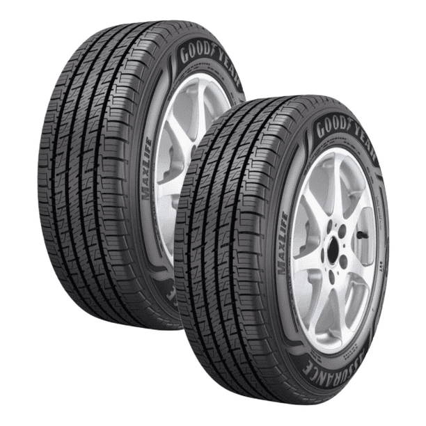 Paquete de 2 Llantas 185/60R14 GOODYEAR ASSURANCE MAXLIFE 82H Goodyear Assurance Maxlife ...